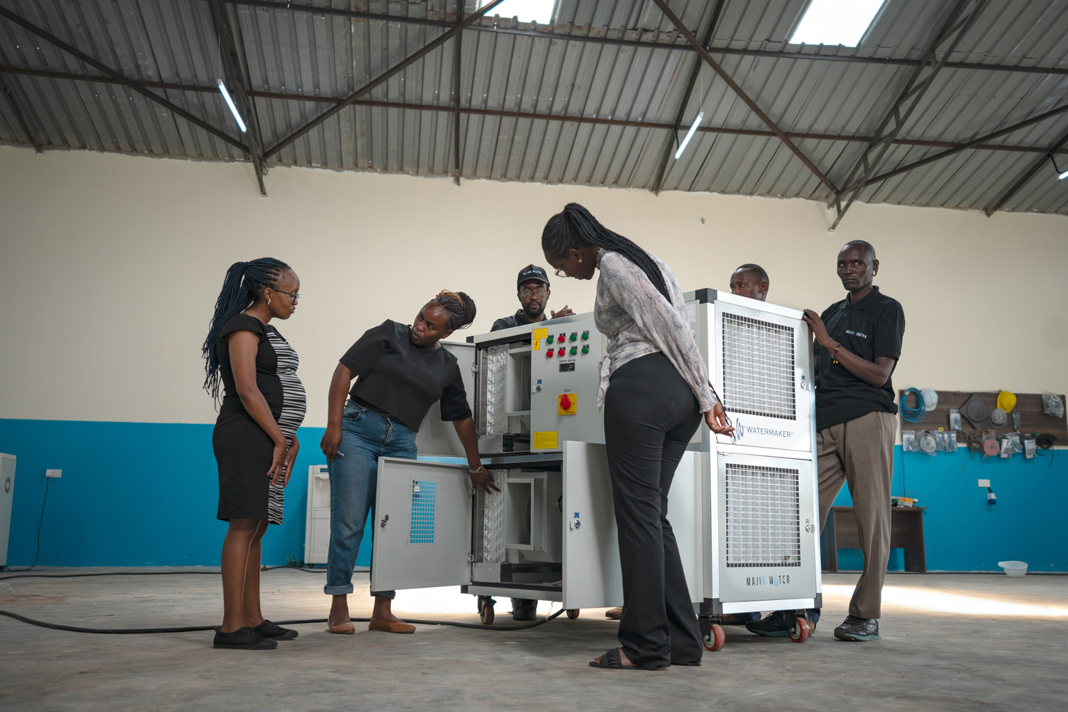 Turning air into H20: How her innovative Majik machine gets clean drinking water to those in ...